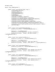 EmployeeTest Java Package Prob1 Public Class EmployeeTest Public