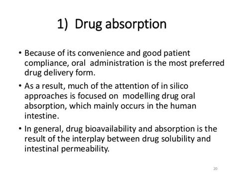 Computational Modeling Of Drug Disposition