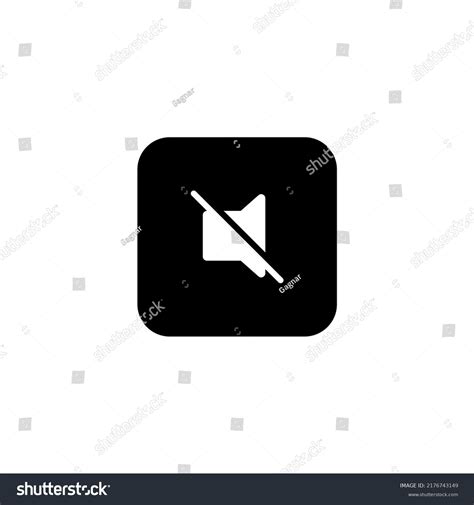 Volume Sound Mute Button Icon Stock Vector Royalty Free Shutterstock