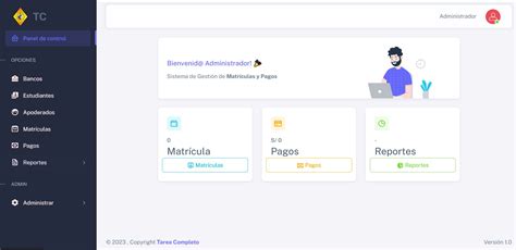 Sistema De Matriculas Y Pagos En Laravel Y Mysql