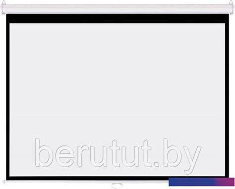 Проекционный настенный экран "4:3" PL Magna MWM-NTSC-100D "100 дюймов ...