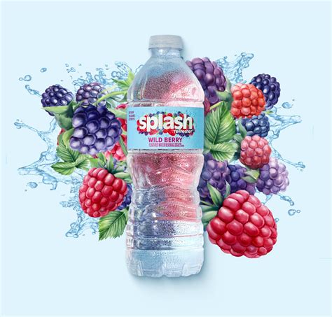Splash Refresher Water Beverage Products