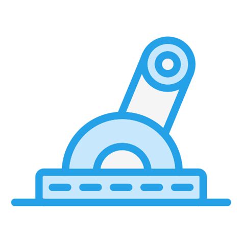 Control Lever Generic Blue Icon