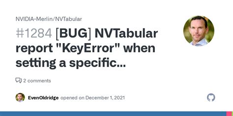 Bug Nvtabular Report Keyerror When Setting A Specific Number Of Output Files Issue