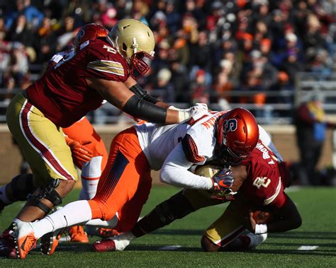 Syracuse Football Members Of Orange Earn All Acc Academic Honors