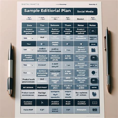 Dibimbing Id Contoh Editorial Plan Social Media And Cara Membuatnya