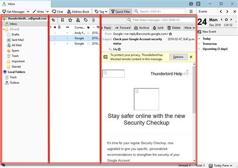 How To Change The Thunderbird Layout Thunderbird Help