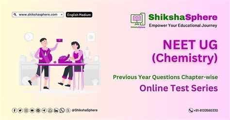 Neet Ug Chemistry Chapter Wise Previous Year Questions Test Series