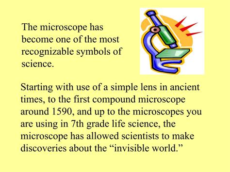 Intro To The Microscope PPT FOR MBBS BabeS PPTX