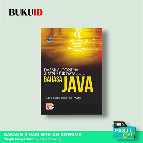 หนังสือพื้นฐานของ Algorithm และโครงสร้างข้อมูลในภาษา Java Cd ต้นฉบับ