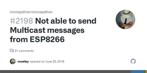 Not Able To Send Multicast Messages From Esp8266 · Issue 2198