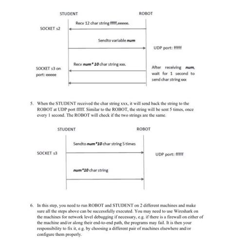 solved steps your program has to interact with robot