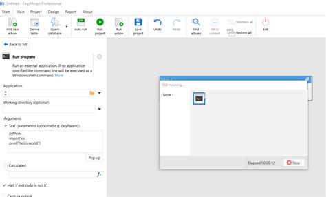 Running External Programs From Cmd Prompt Easymorph Community Data