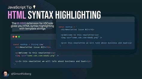 Sharnam Jaiswal On Linkedin Javascript Tip 💡 Do You Ever Write Html Inside Template Strings