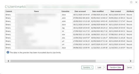 List Files In A Folder Subfolders With Power Query