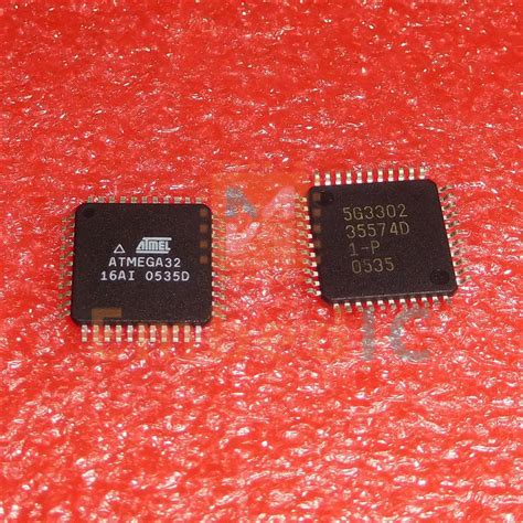 atmega32 16ai microchip 8bit mcu embedic