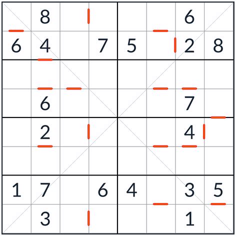 Irregular Sudoku Jigsaw Sudoku Grid Puzzle