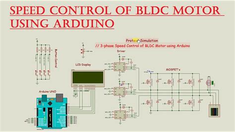 speed control of bldc motor using arduino youtube