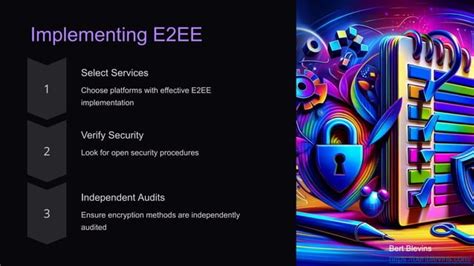 Understanding End To End Encryption E2ee Pptx Email Internet