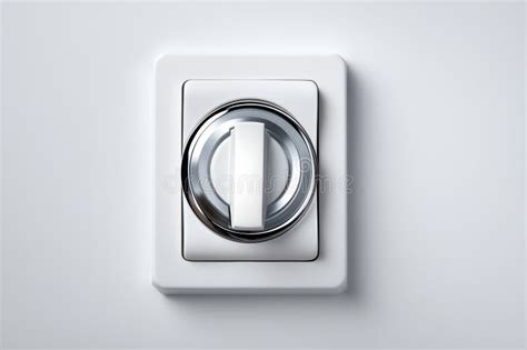 Modern Light Switch Dial Smart Home Lighting And User Interface Stock Image Image Of Panel