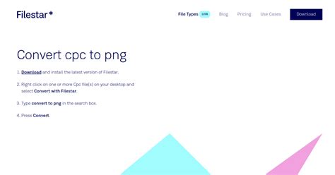 Filestar Convert Cpc To Png