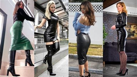 Loving Leather Looking Good Girls Leather Skirts Bodycon Style Ideas