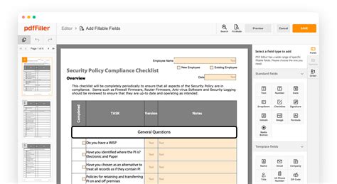 Policy Management Workflow Pdffiller