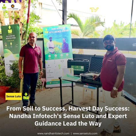 Madhu Sudhanan A On Linkedin Nandhainfotech Senseluto Agriinfotech