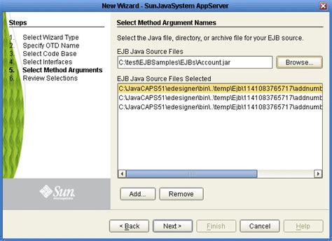 creating a sun java system application server otd developing otds for