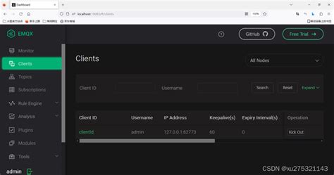Ruoyi Vue前后端分离搭建mqtt服务器实现消息订阅、发布、数据存储 Emqx Windows10最全懒人操作前端实现发送mqtt包 Csdn博客