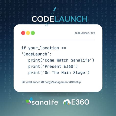 E360 Codelaunch Sanalife E360 Energymanagement Iot