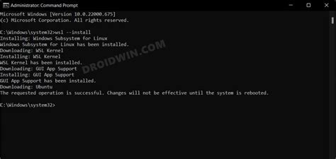 Install Linux Run Linux Commands In Windows 11