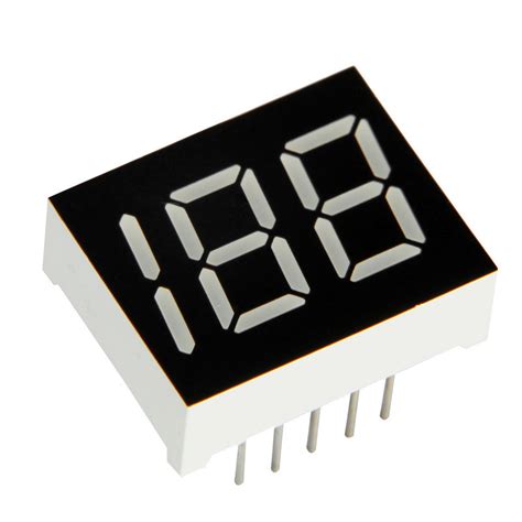 039 White 7 Segment Three Digit Led Numeric Display Digit Led Numeric Display And Three