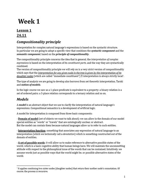 Compositional Semantics Course New Pdf Interpretation Logic