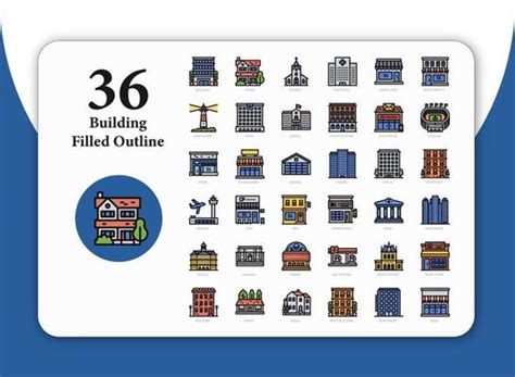 Building Outline Vector Art Icons And Graphics For Free Download