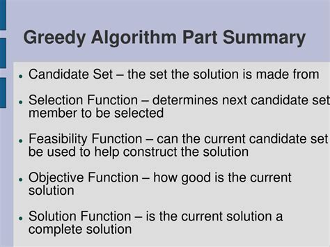 ppt greedy algorithms powerpoint presentation free download id 674391