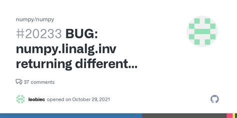 bug v returning different values on consecutive calls