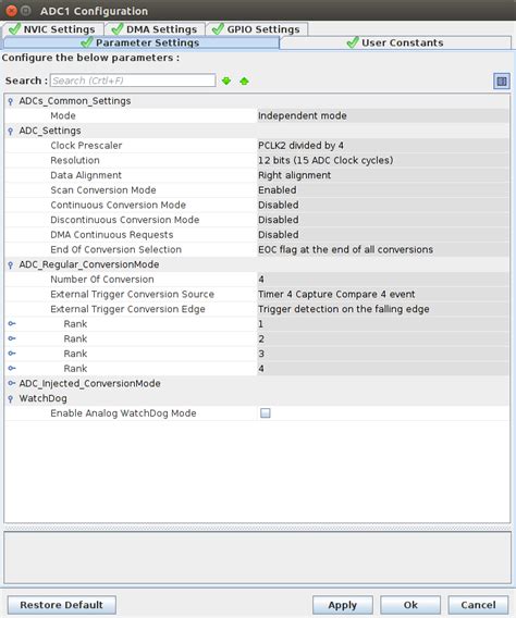 I Cant Combine Settings Correctly With Hal Adc S Stmicroelectronics Community