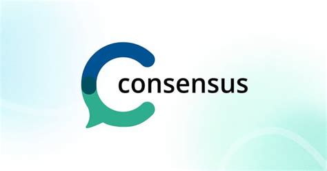 Consensus Ai Search Engine That Pulls Insights From Research Papers