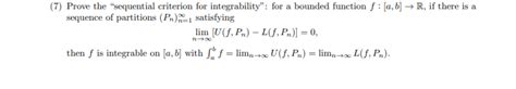 solved 7 prove the sequential criterion for