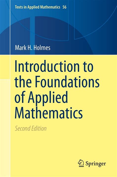 Introduction To The Foundations Of Applied Mathematics 2nd Edition Premiumjs Store