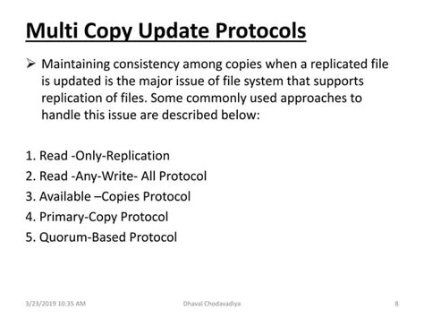 File Replication Ppt