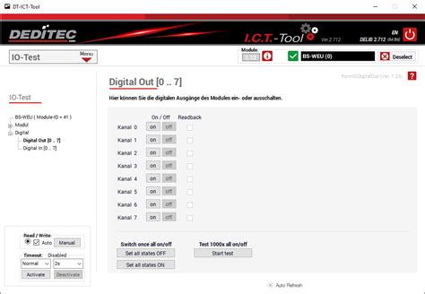 16 32 64 Control Digital 24V PWM Outputs Via CAN Bus Deditec