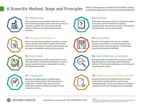 The Scientific Method Steps And Principles Infographic Template Venngage