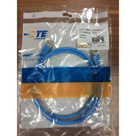 Jual Kabel LAN 5M CAT 6 Patch Cord Blue Cat 6 COMMSCOPE LAN 5METER Shopee Indonesia