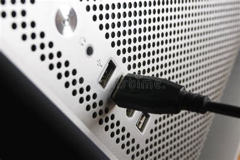 Usb Plugged In Stock Photo Image Of Memory Information