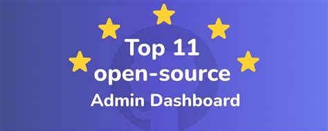 Top 11 Open Source Admin Dashboard Projects On Github By Nocobase Medium