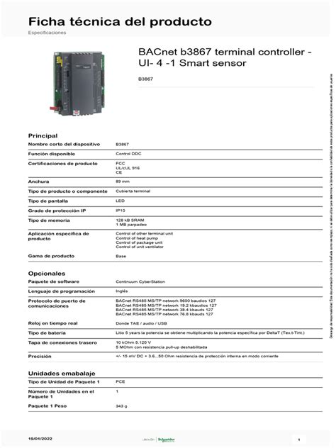 Ecostruxure™ Building Operation B3867 Pdf Ciencias De La Computación Informática