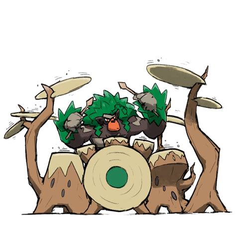 Rillaboom Pokemon Drawn By Blacknirrow Danbooru