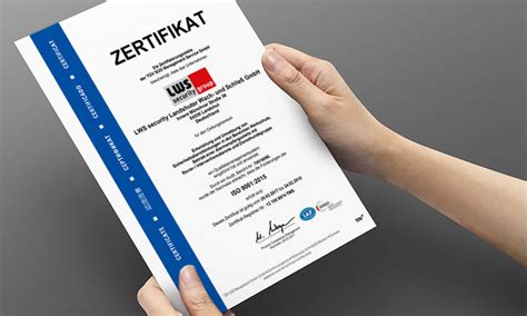 Lws Security Gmbh Zertifiziert Nach Iso 90012015